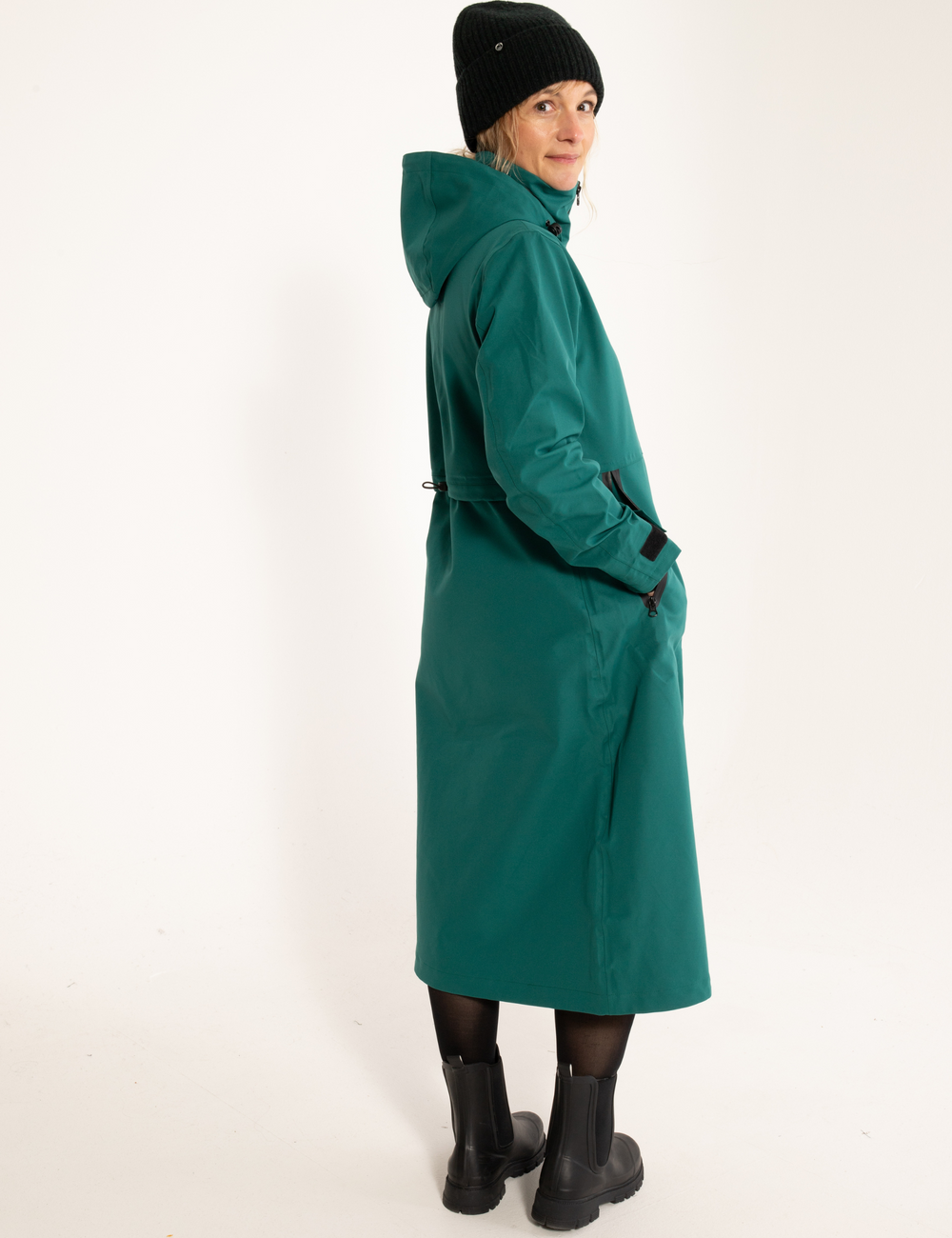 Danefae Premium Regenjas Dames Dogwalker Dark Pine | Hipinderegen.nl ...